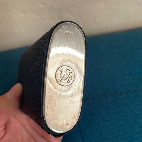 Vintage | Accents | Vintage Kgb Stainless Steel Leather Flask | Poshmark